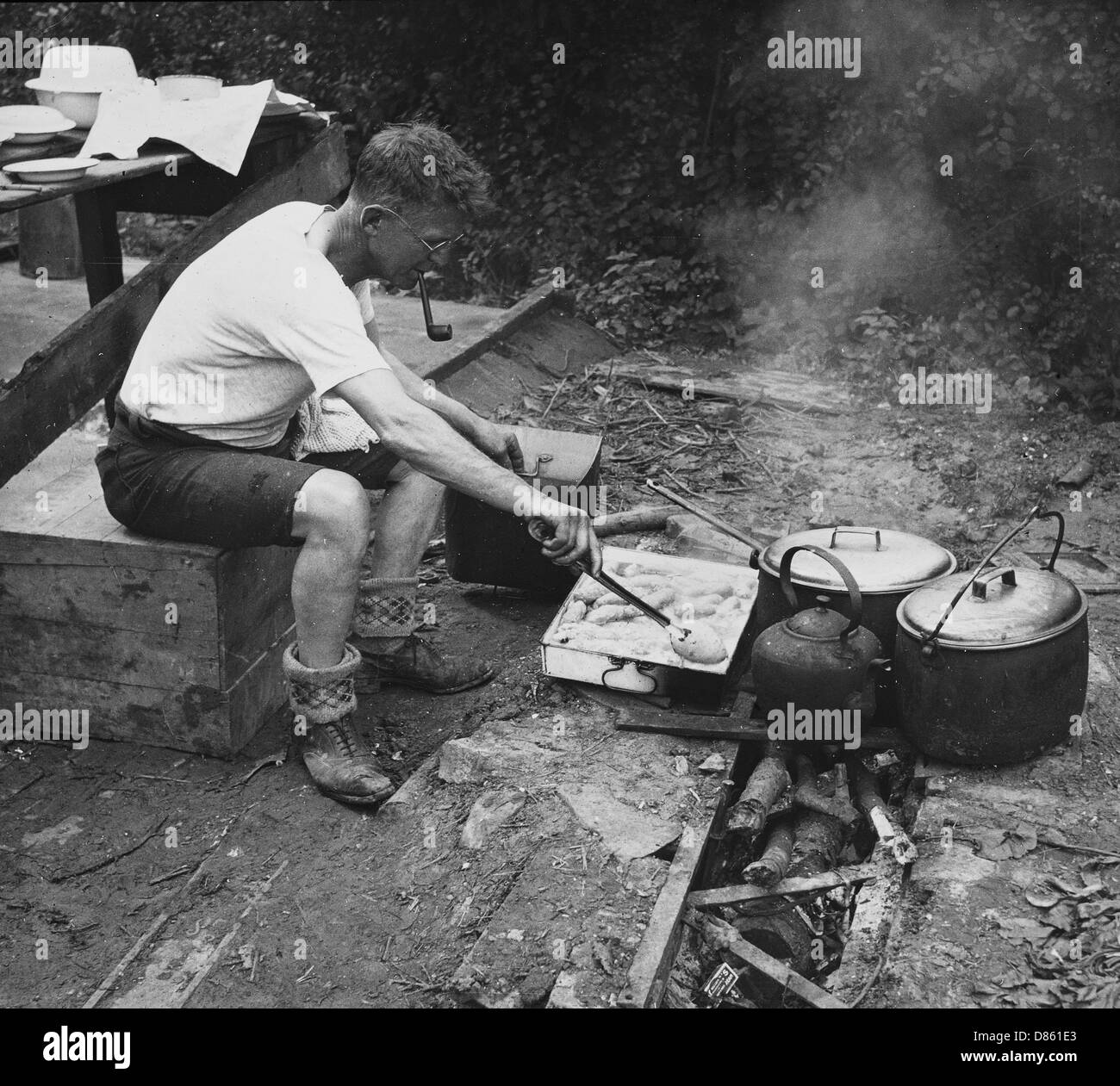 Group of food Black and White Stock Photos & Images - Alamy
