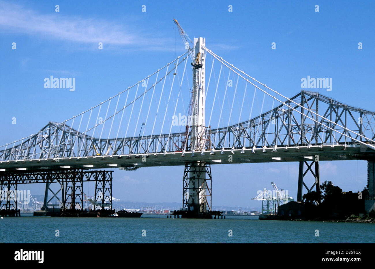 construction of east span of the self contained suspension new bay ...