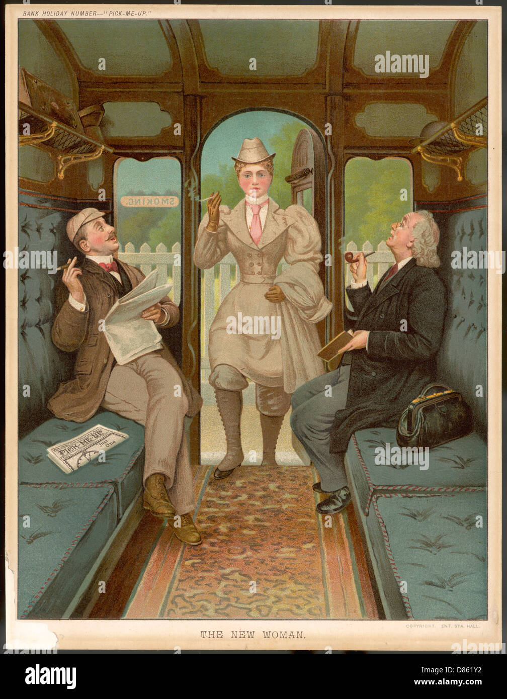 Woman cigarette 1900 hi-res stock photography and images - Alamy