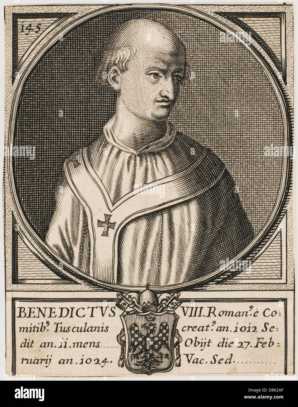 Pope Benedictus IX Stock Photo - Alamy