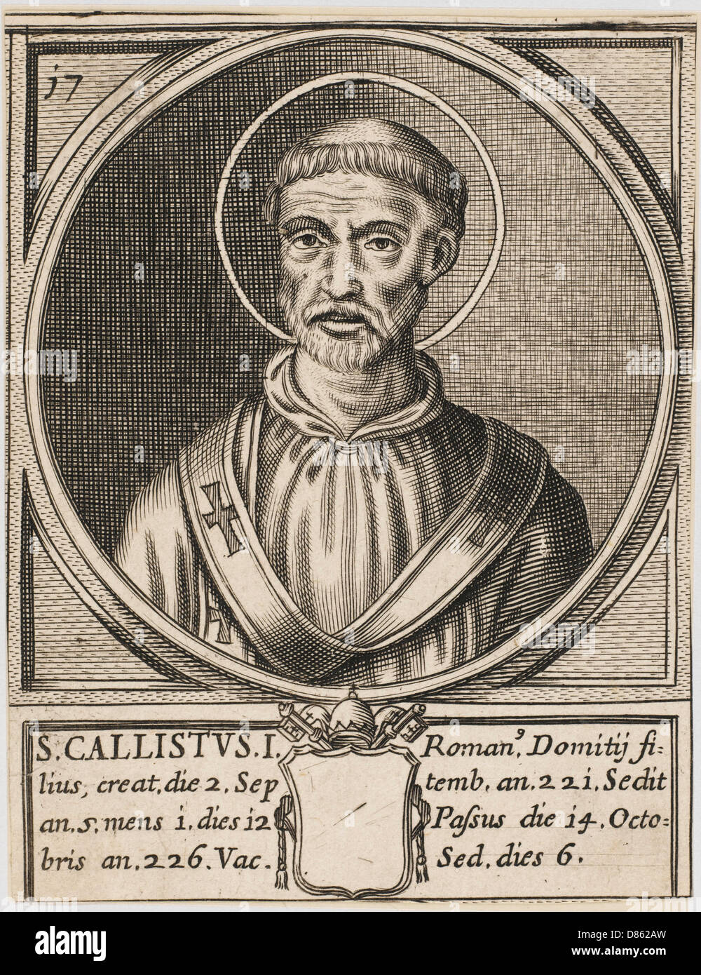 Pope Callistus I Stock Photo - Alamy