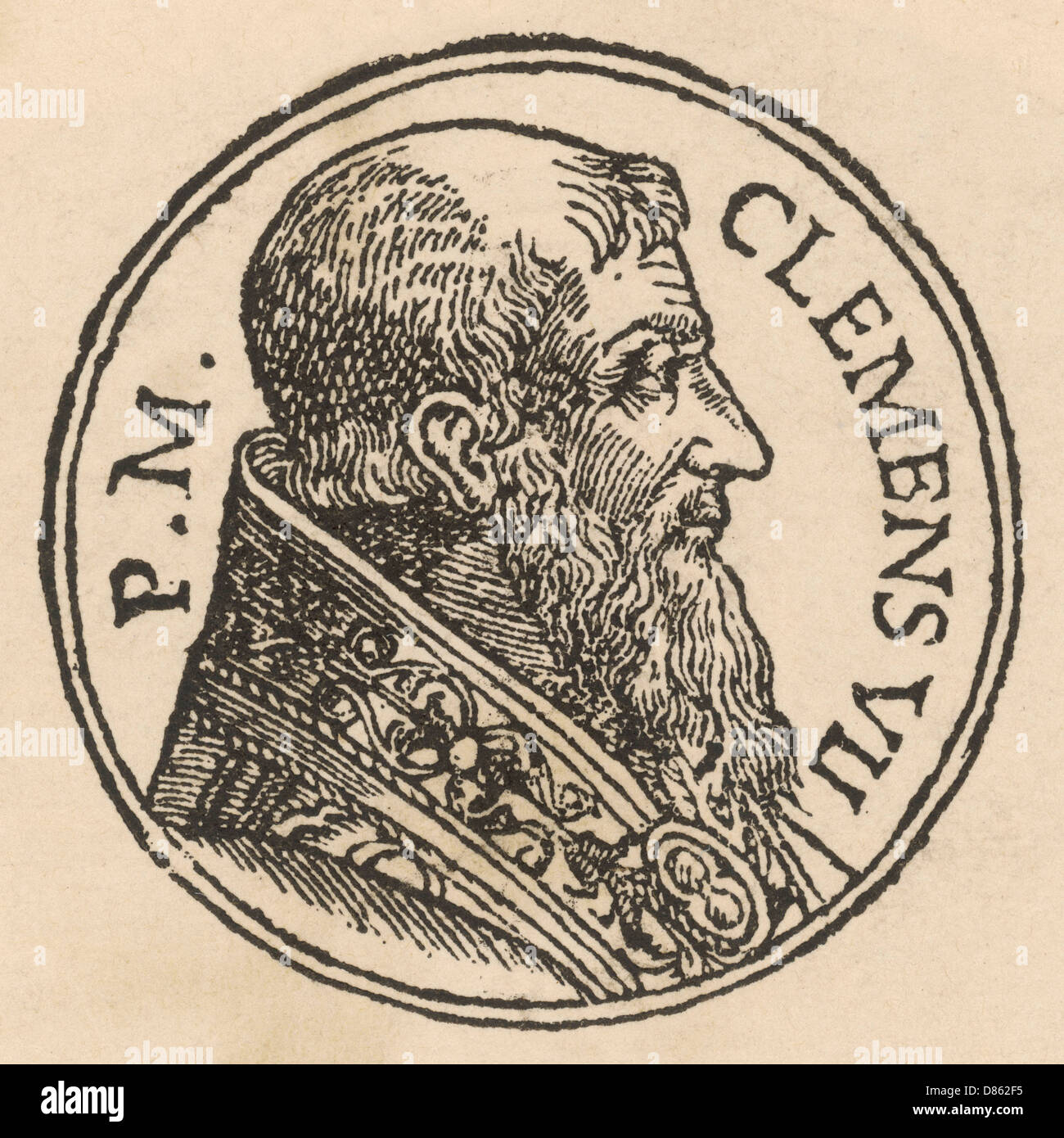 Pope Clemens VII Stock Photo - Alamy