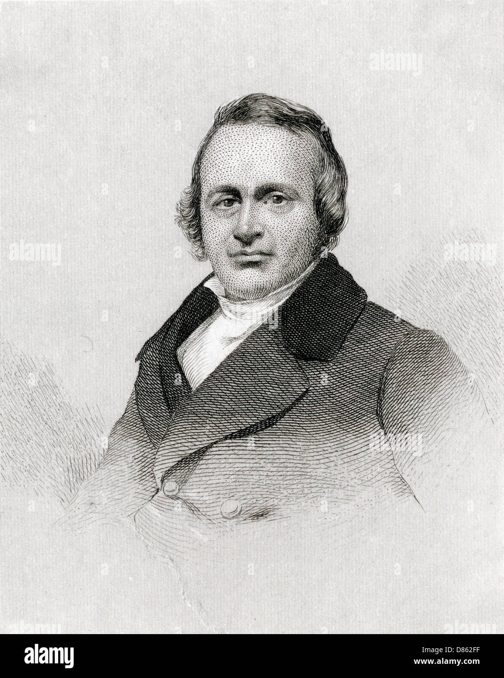 Louis Agassiz, Swiss-American naturalist Stock Photo - Alamy