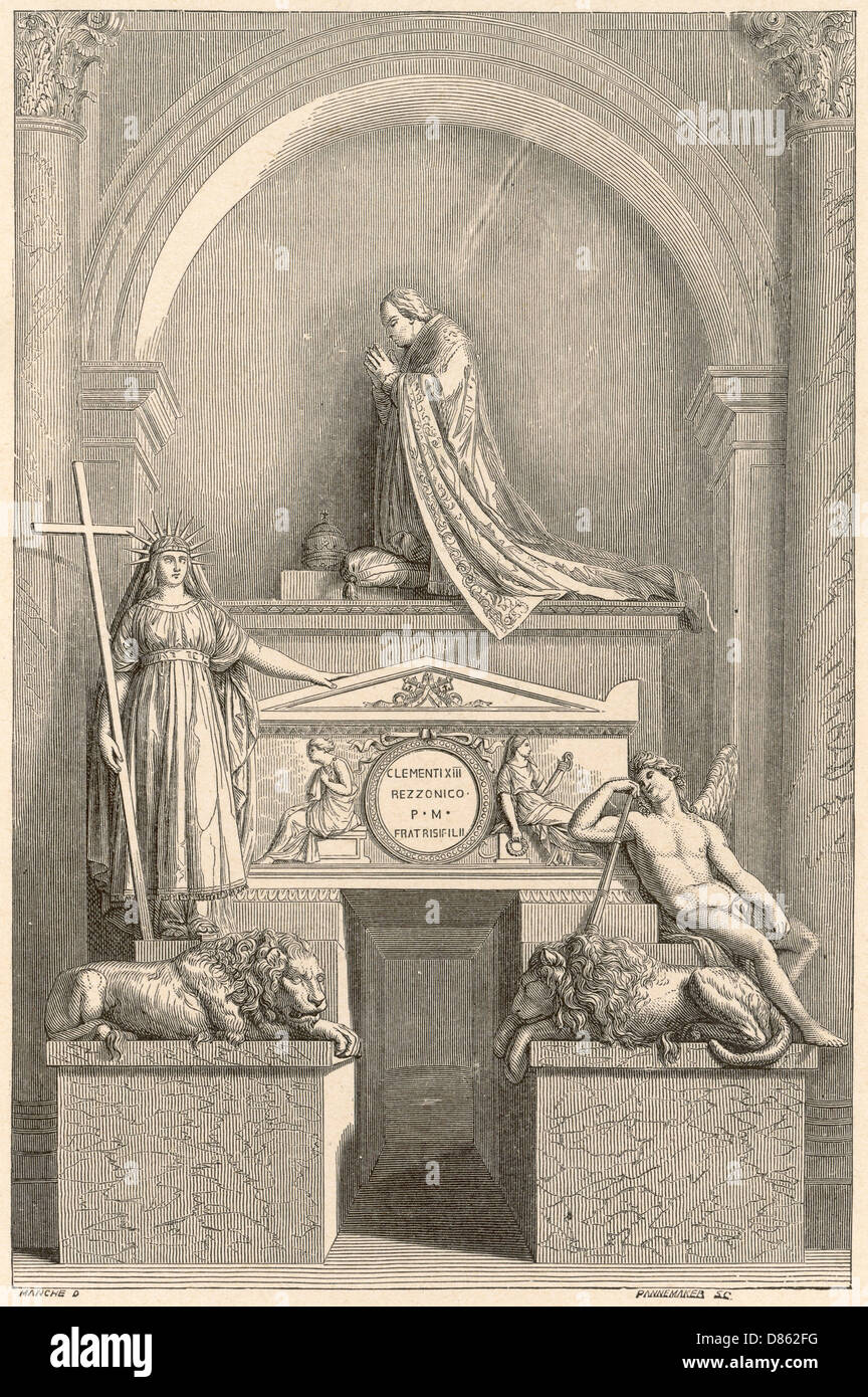 Pope Clemens XIII Stock Photo - Alamy