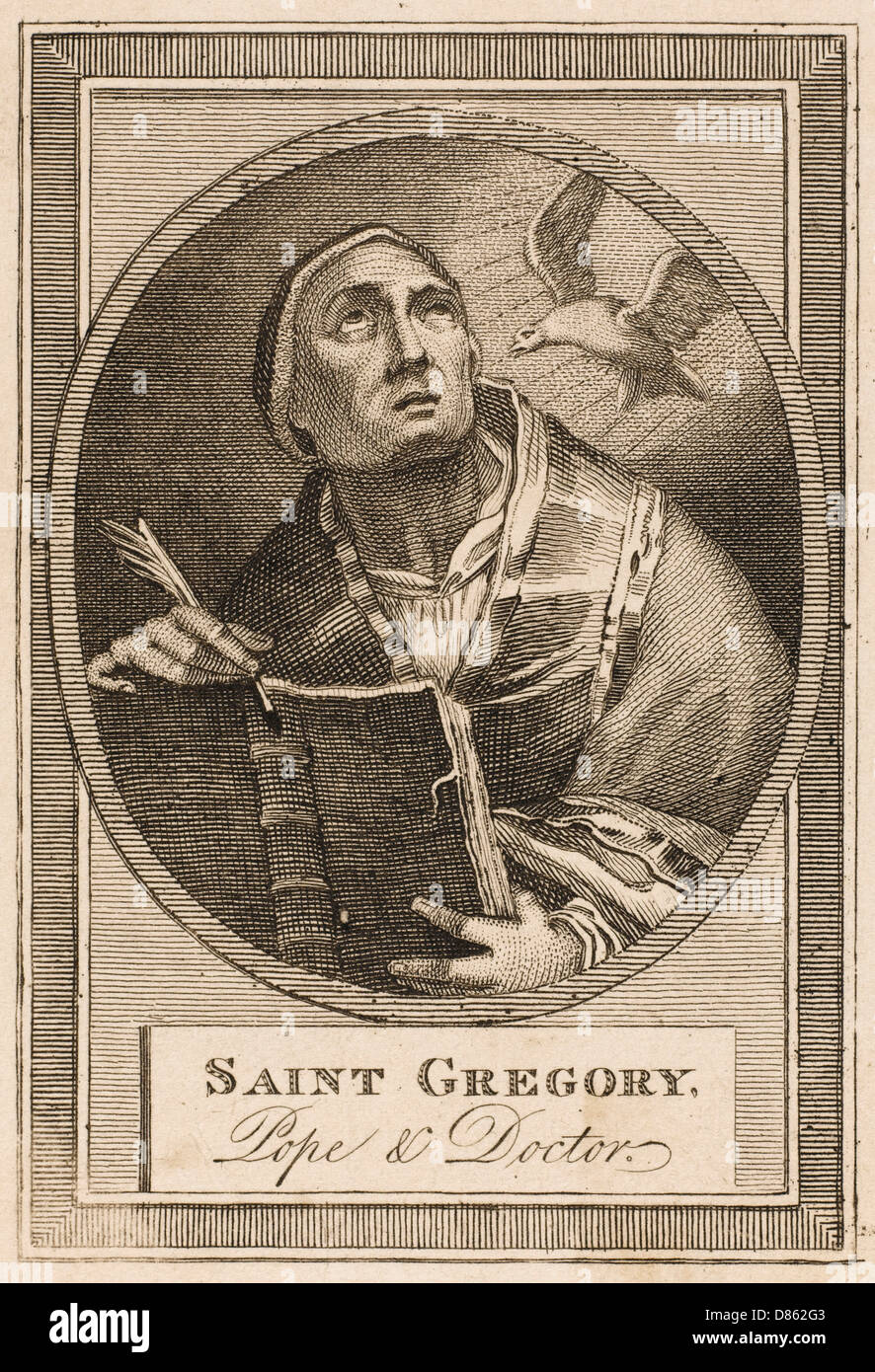 Pope Gregorius I Stock Photo - Alamy