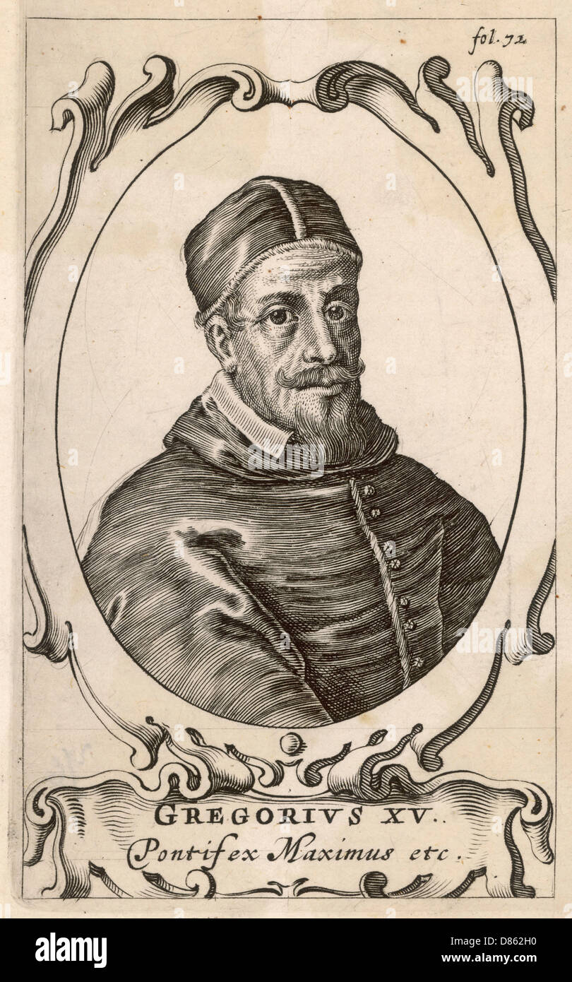 Pope Gregorius XV Stock Photo - Alamy