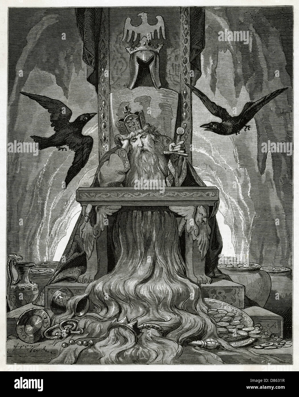 Friedrich I (Barbarossa), Holy Roman Emperor Stock Photo - Alamy