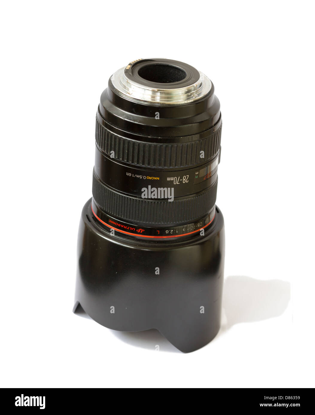 old professional zoom lens reportazhnik Stock Photo - Alamy
