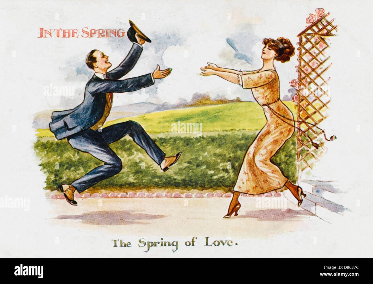The Spring of Love Stock Photo - Alamy
