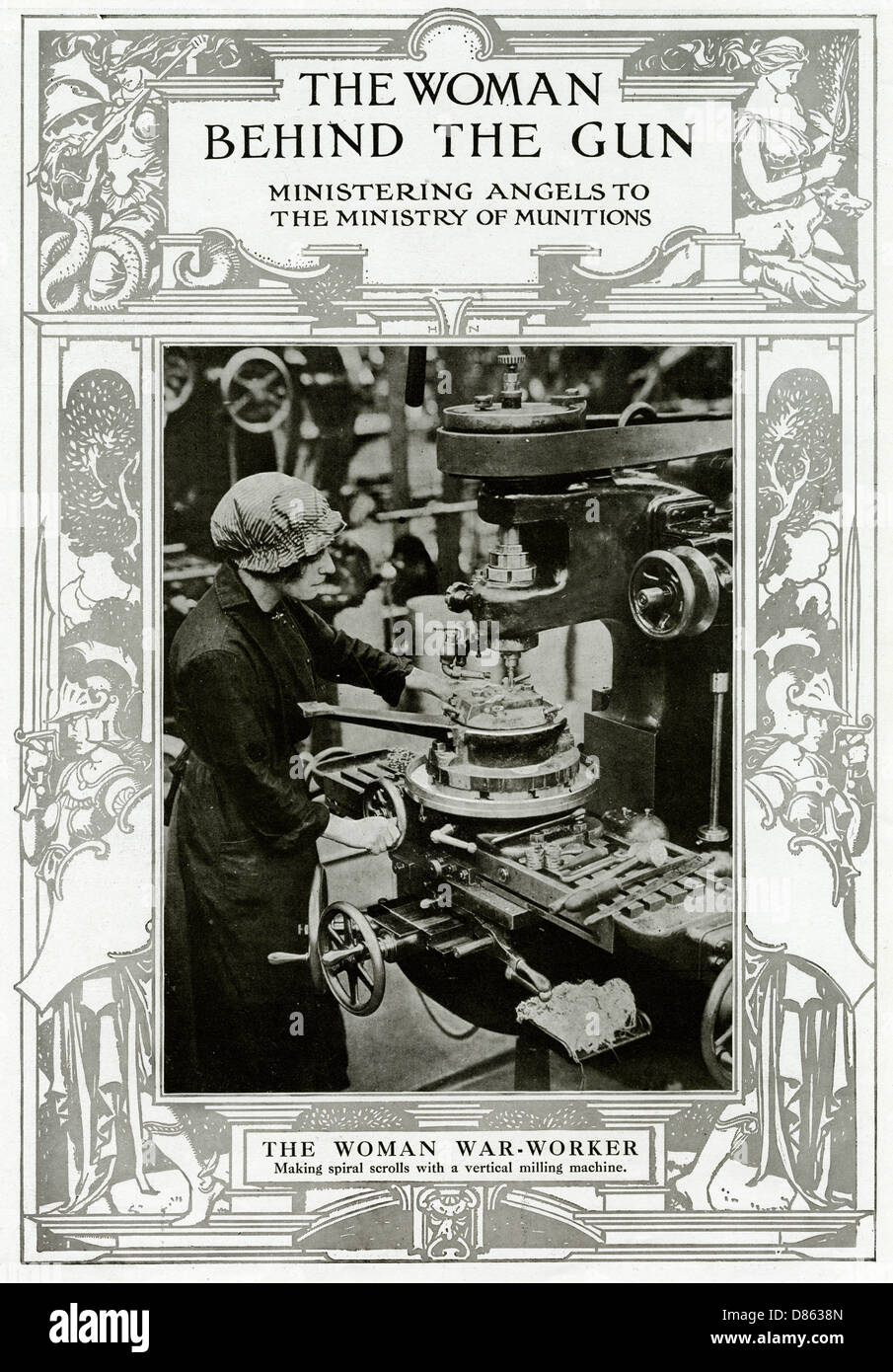 Woman munitions factory hi-res stock photography and images - Alamy