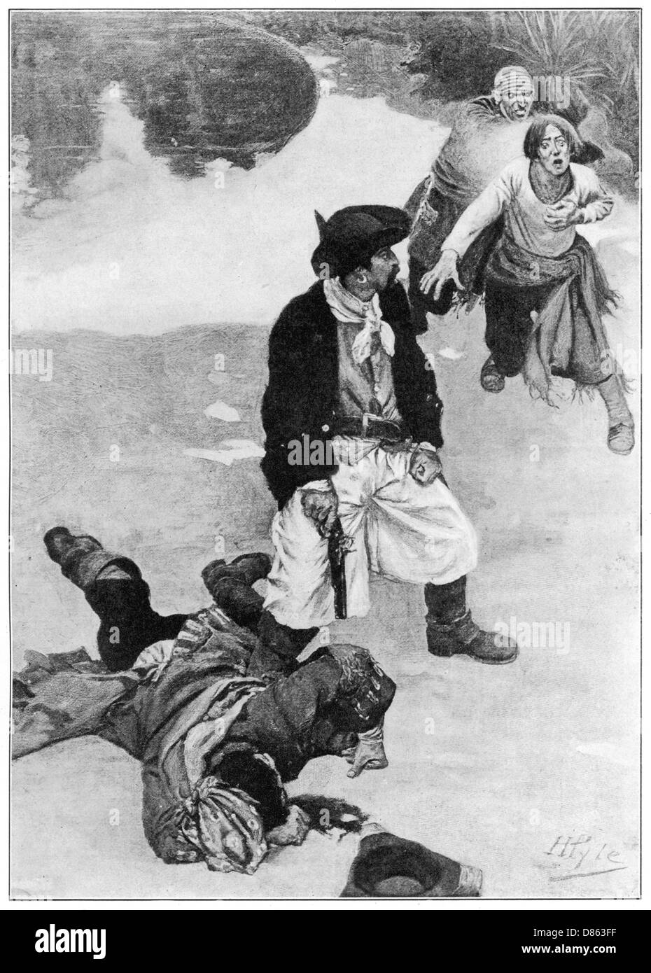 Through head Black and White Stock Photos & Images - Alamy