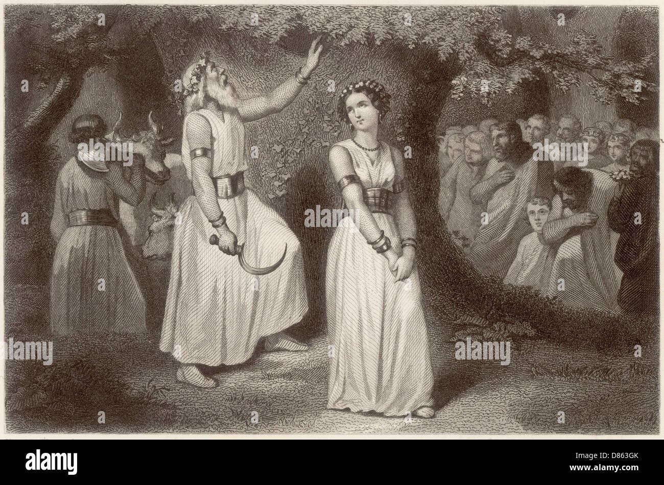 Mistletoe druid hi-res stock photography and images - Alamy