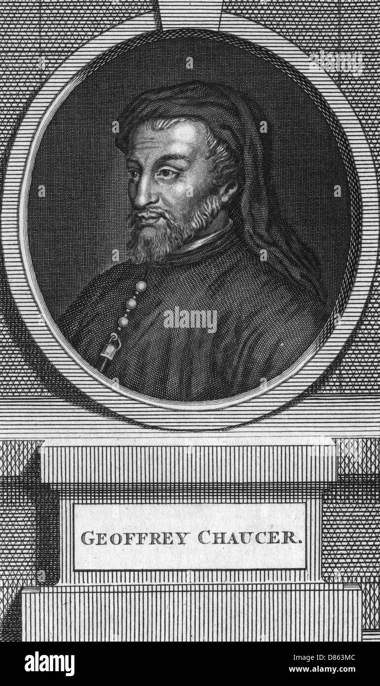 Geoffrey chaucer hi-res stock photography and images - Alamy
