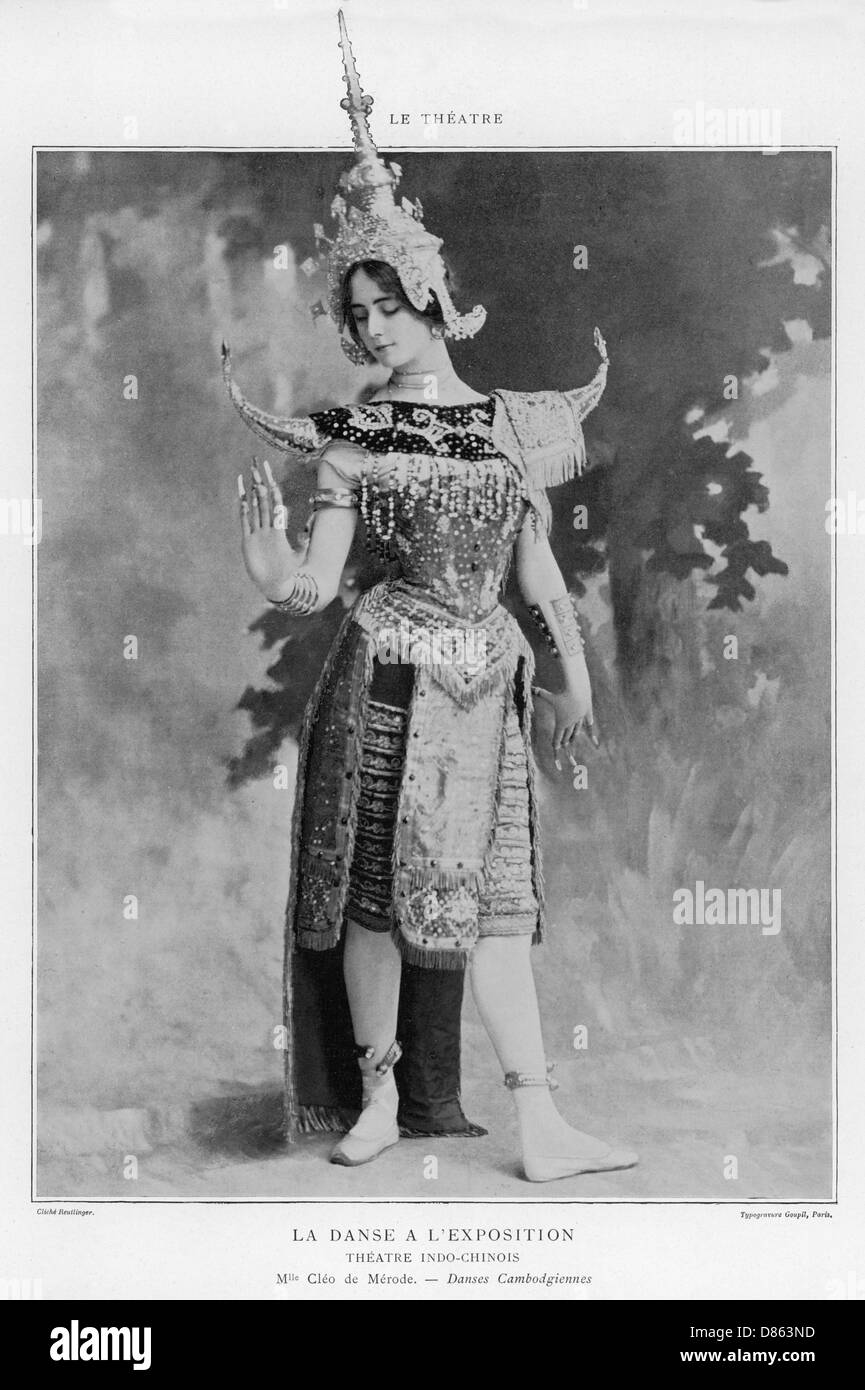 Mlle Cleo de Merode Stock Photo - Alamy