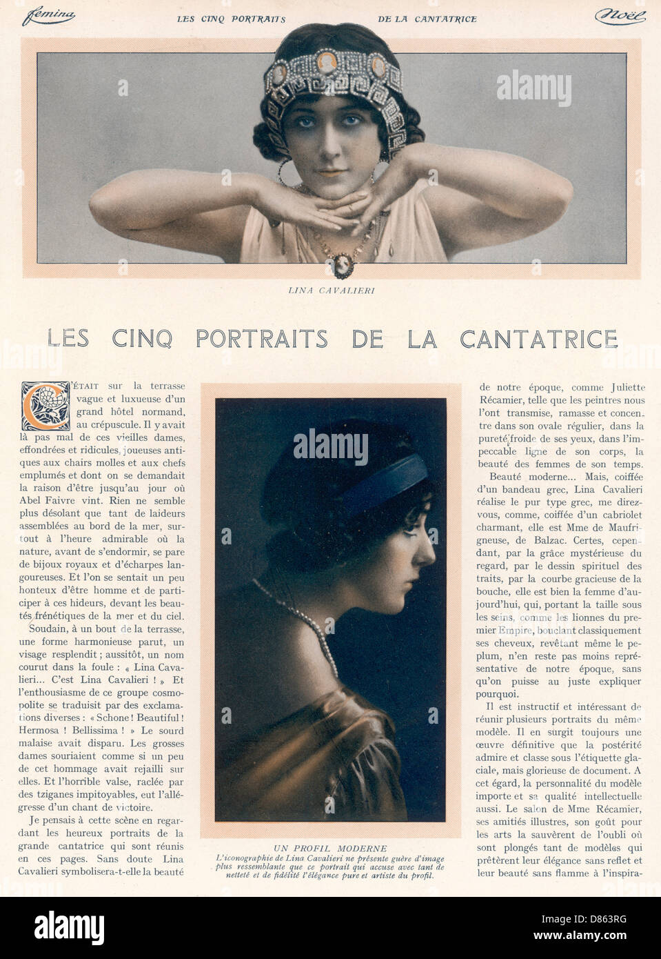 Lina cavalieri hi-res stock photography and images - Alamy