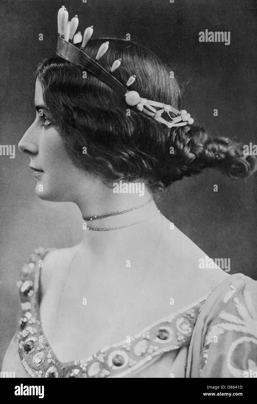 Mlle Cleo de Merode Stock Photo - Alamy