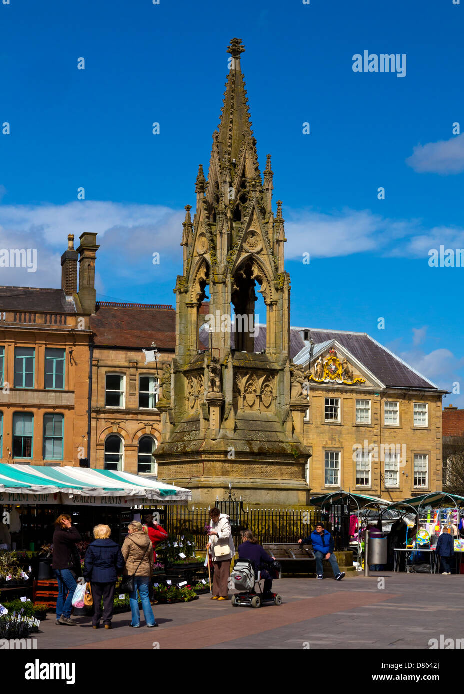 Mansfield market place hi-res stock photography and images - Alamy