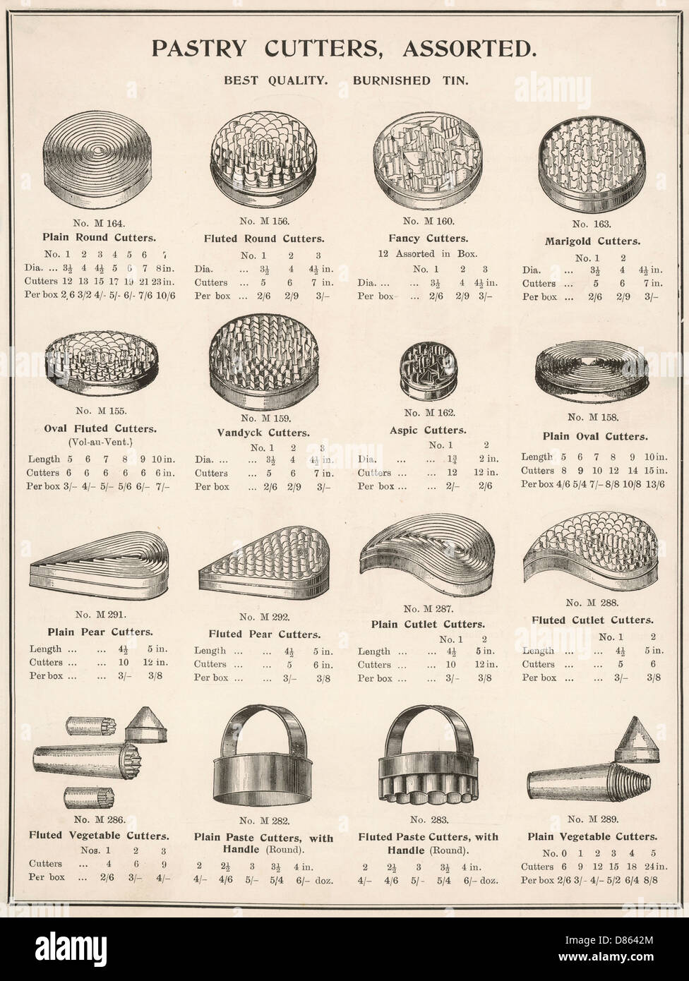 A selection of assorted pastry cutters Stock Photo - Alamy