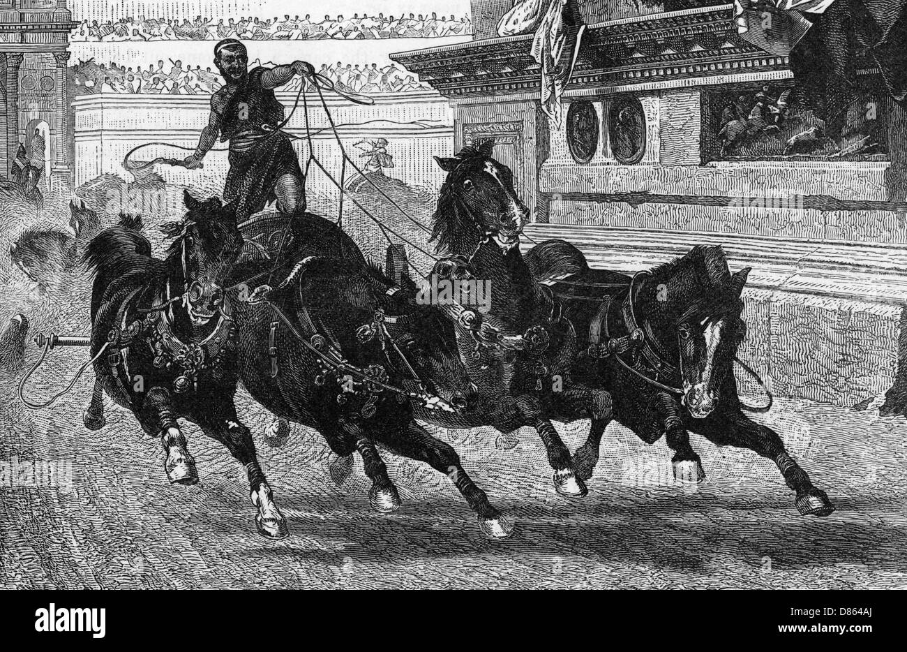 Roman ancient game Black and White Stock Photos & Images - Alamy