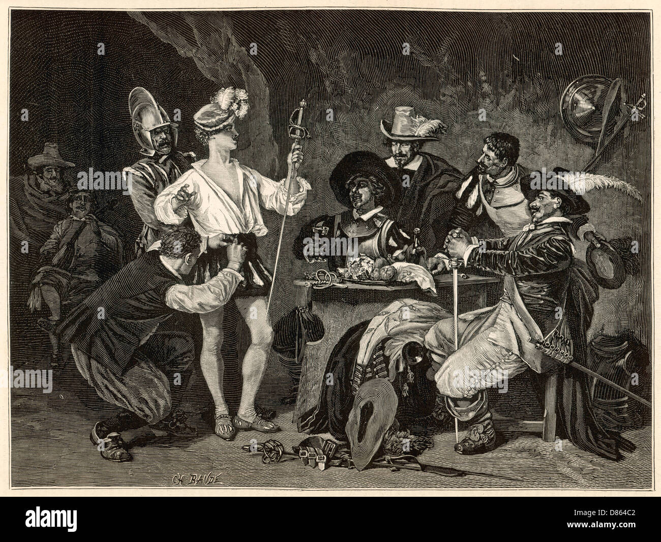 The vocation of a cadet family Stock Photo - Alamy