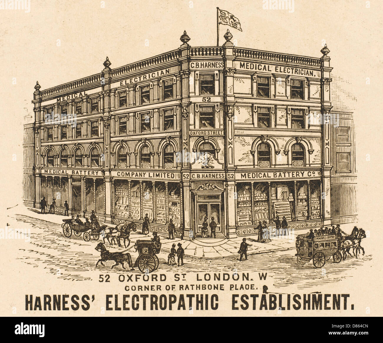 Rathbone street hi-res stock photography and images - Alamy