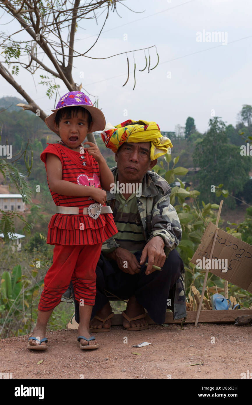 Myanmar shan state girl hi-res stock photography and images - Alamy