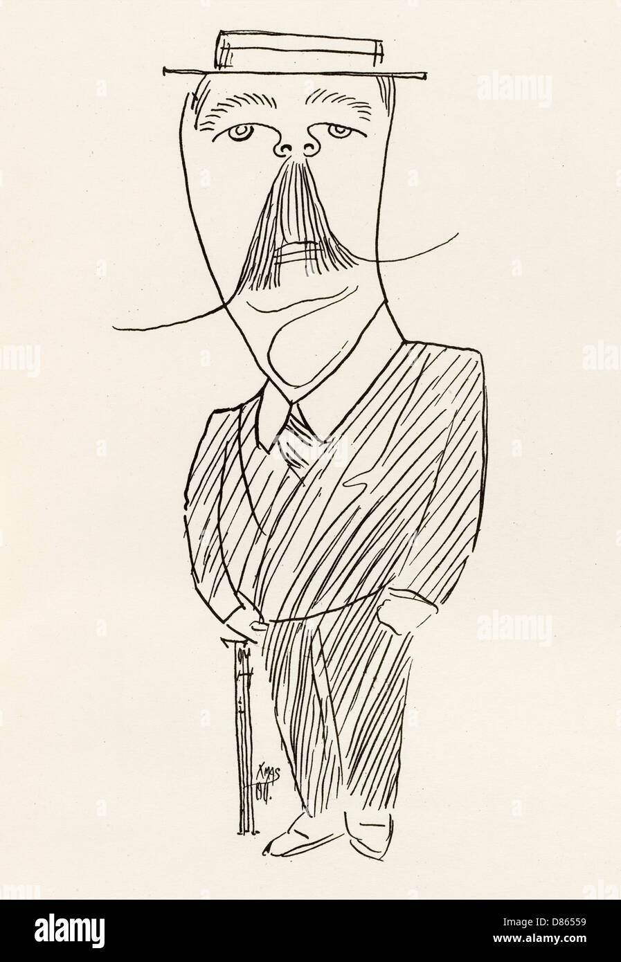 Sir Arthur Conan Doyle, writer Stock Photo - Alamy