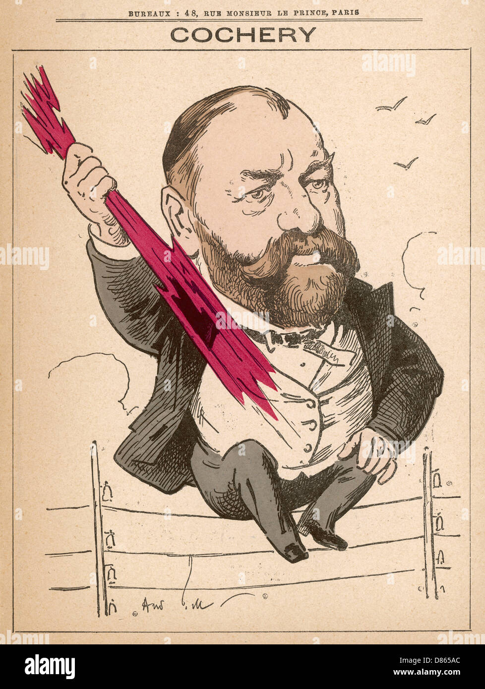 Louis Adolphe Cochery Stock Photo - Alamy