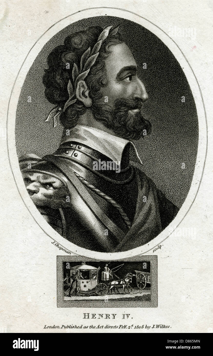Henri IV, French Royalty Stock Photo - Alamy