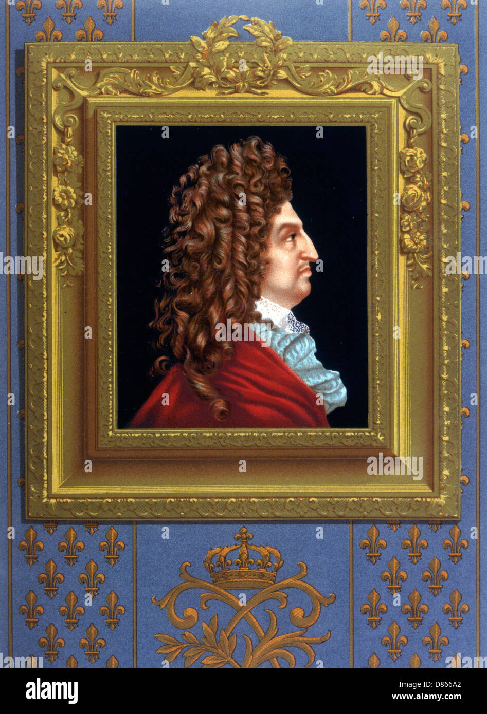 Louis xiv de france 1638 1715 le roi soleil hi-res stock photography ...