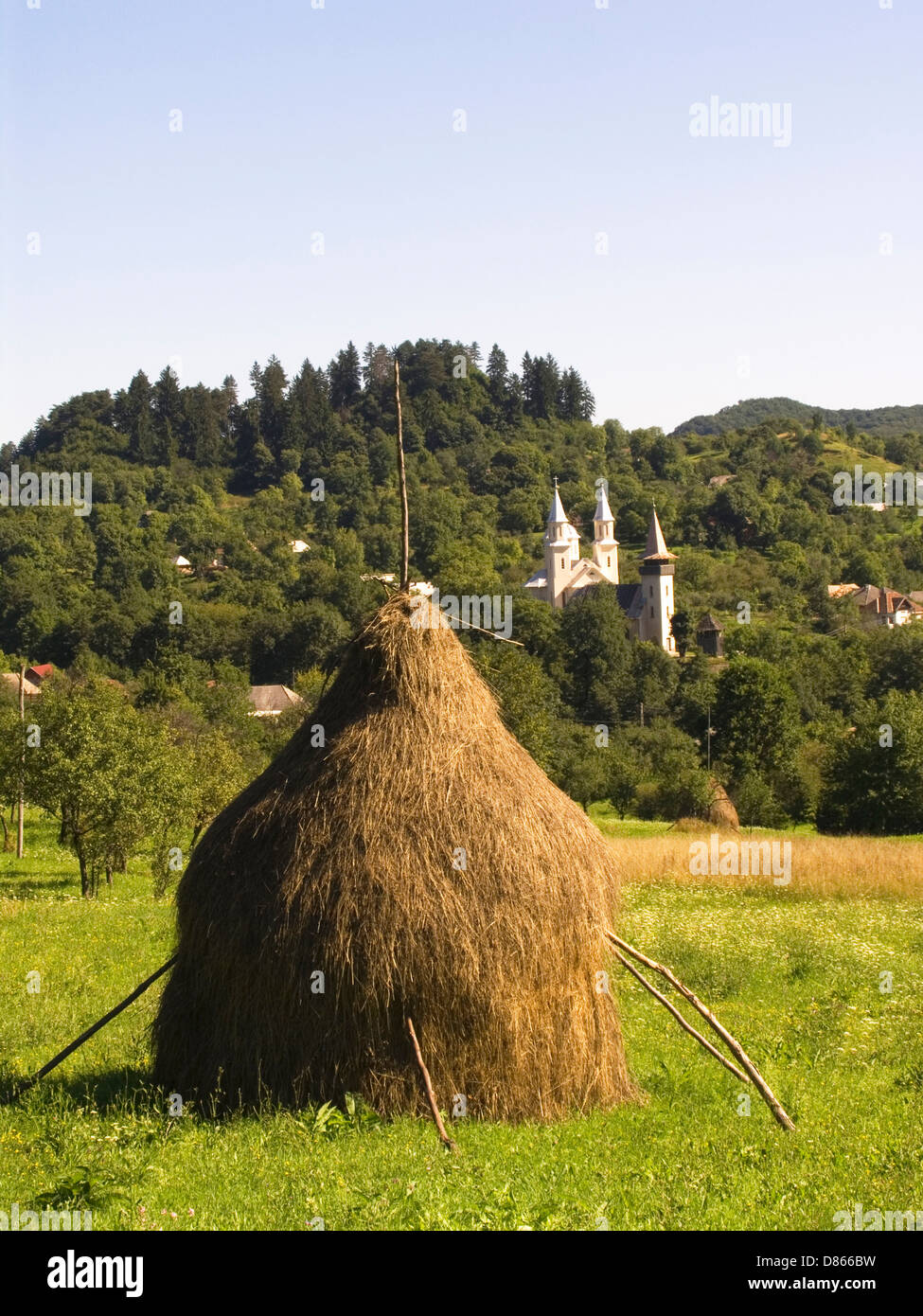 europe, romania, maramures, country around surdesti village Stock Photo ...