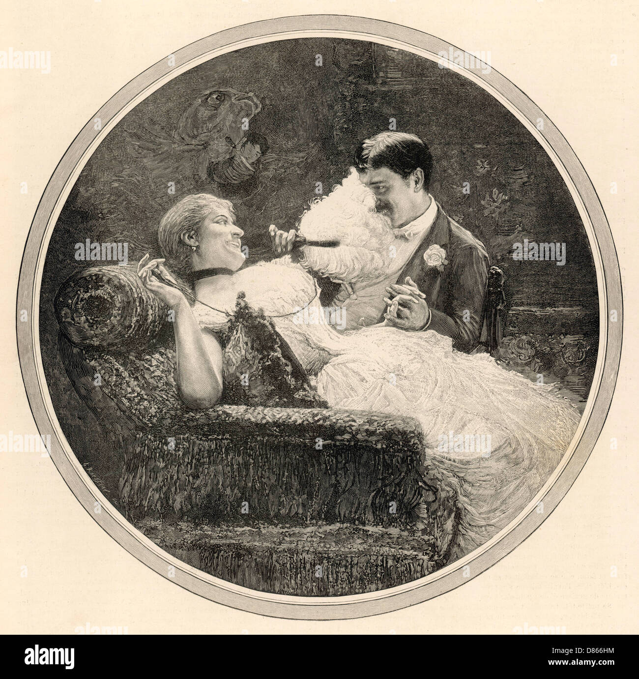 A flirtation hi-res stock photography and images - Alamy