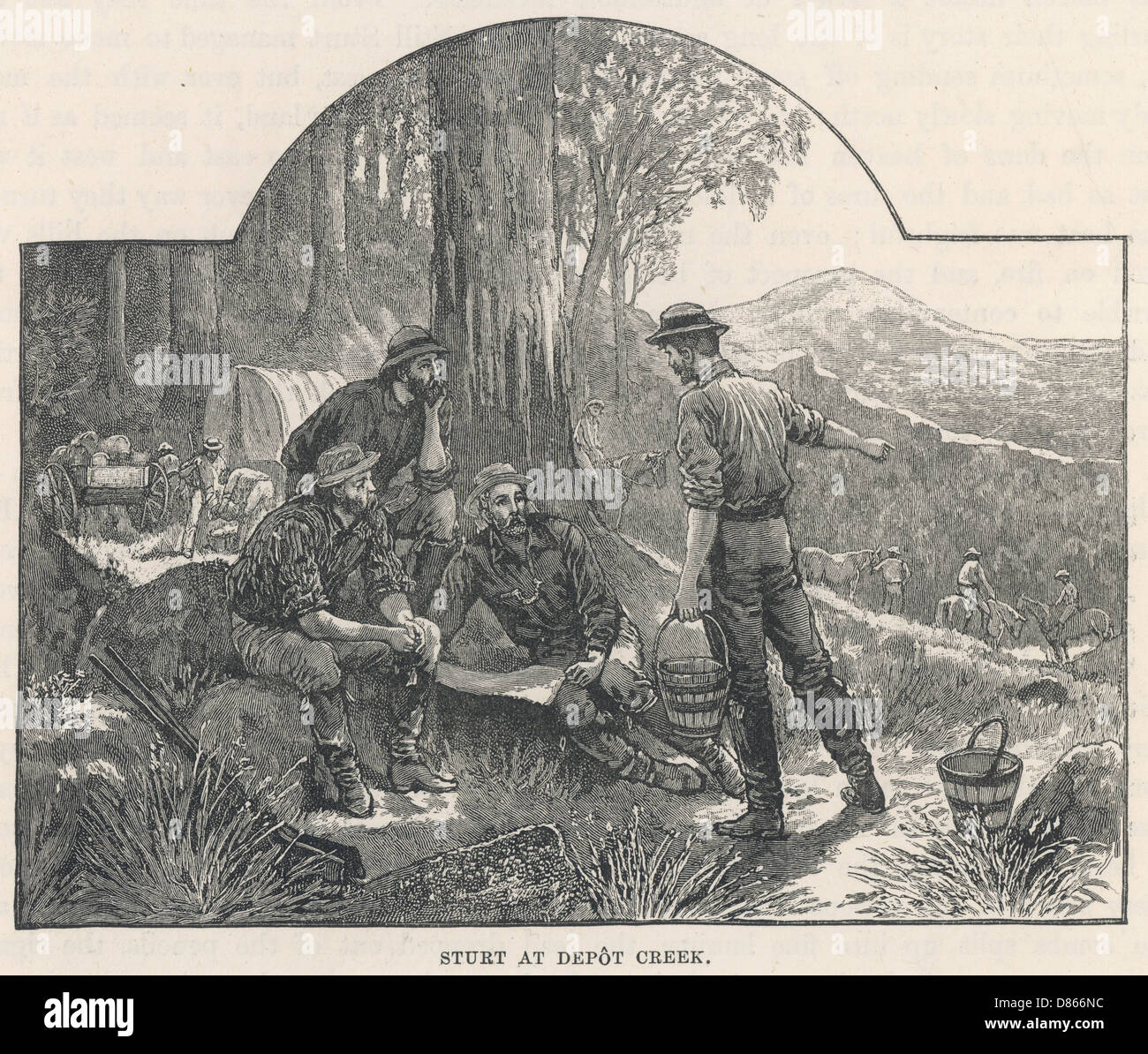 Charles sturts explorations hi-res stock photography and images - Alamy