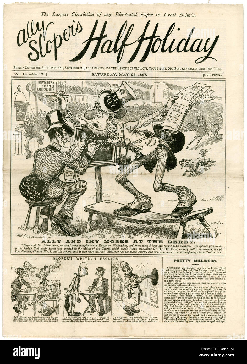 Ally sloper hi-res stock photography and images - Alamy