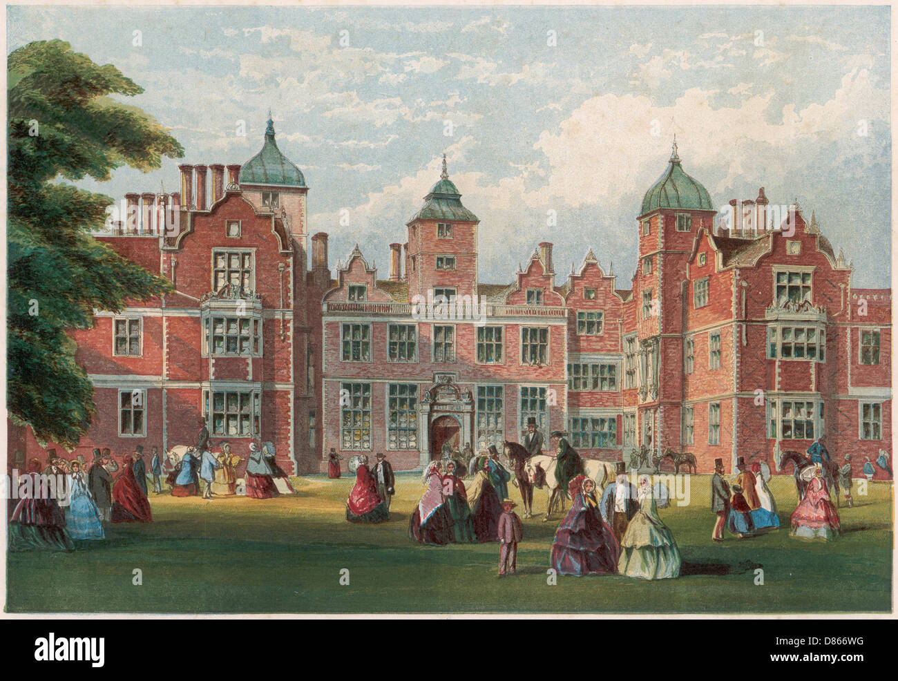 Aston Hall exterior Stock Photo - Alamy