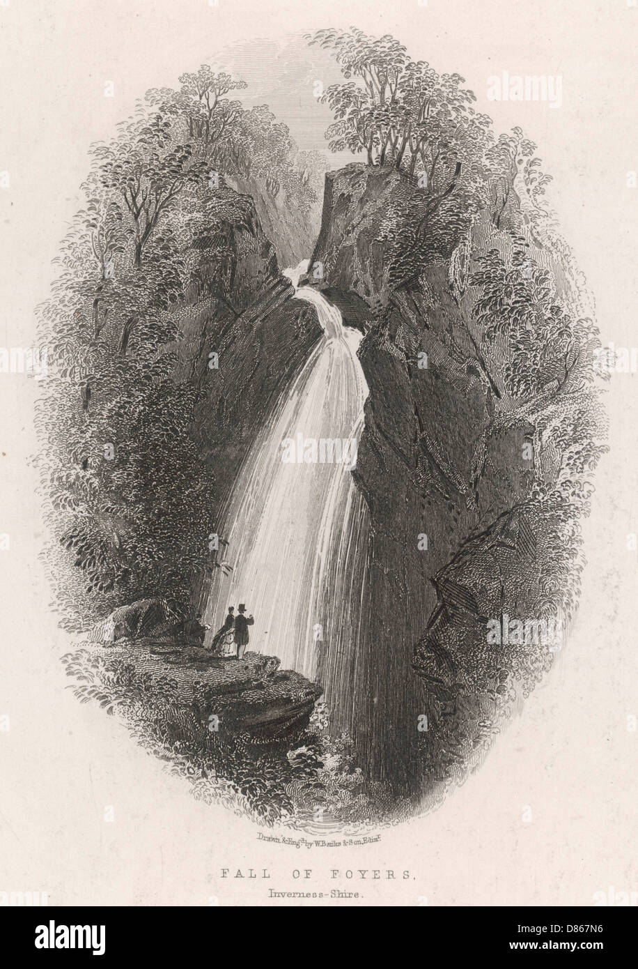 Falls foyers waterfall hi-res stock photography and images - Alamy