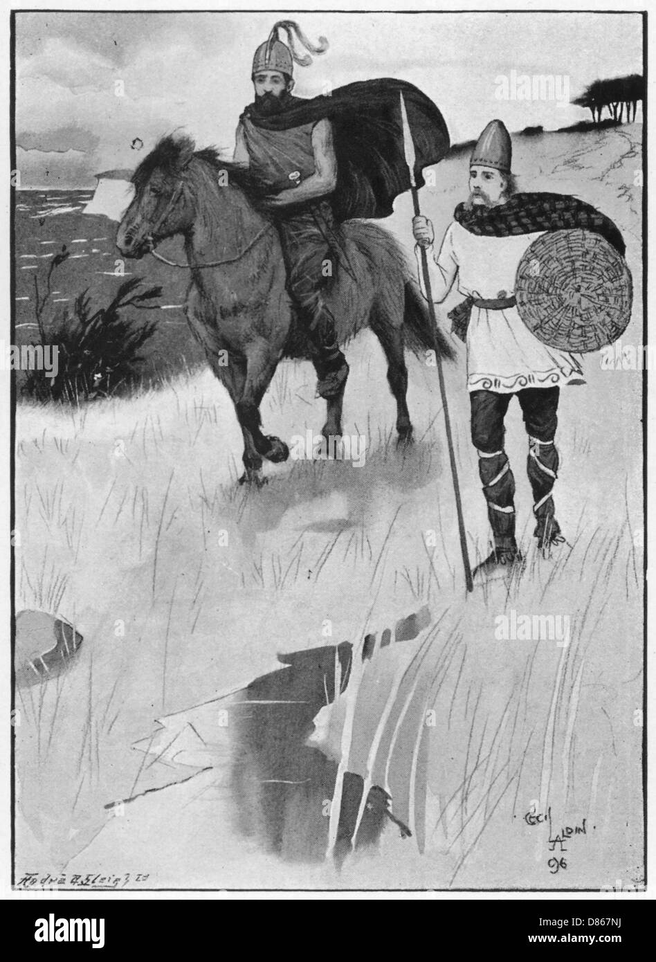 Bronze age spear hi-res stock photography and images - Alamy