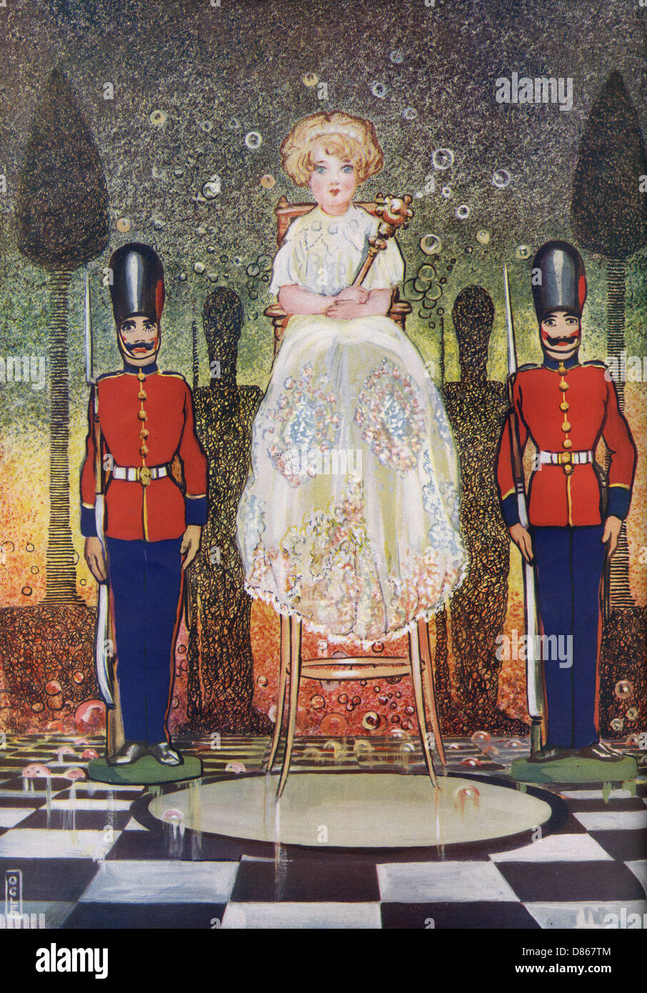 The Queen of Make-Believe by Richard B. Ogle Stock Photo - Alamy