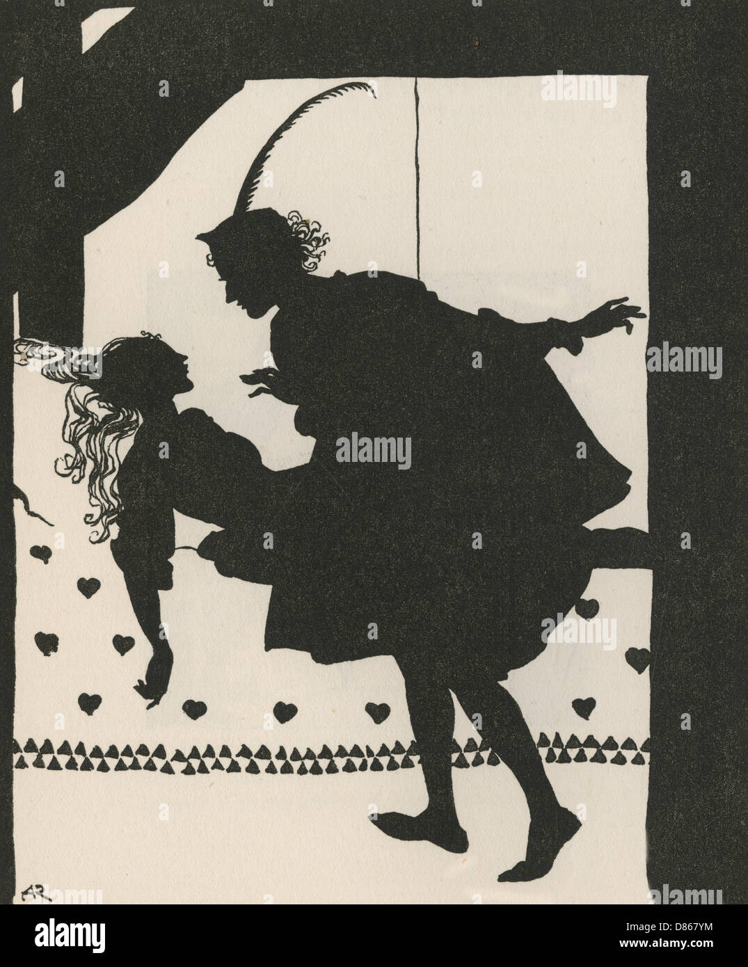 Arthur rackham silhouette hi-res stock photography and images - Alamy