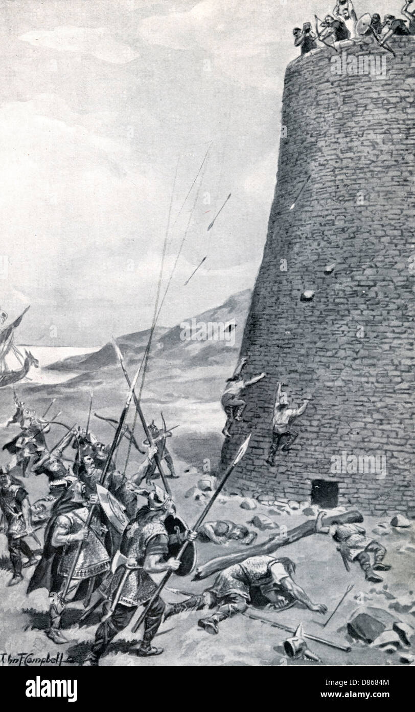 Vikings attack hi-res stock photography and images - Alamy