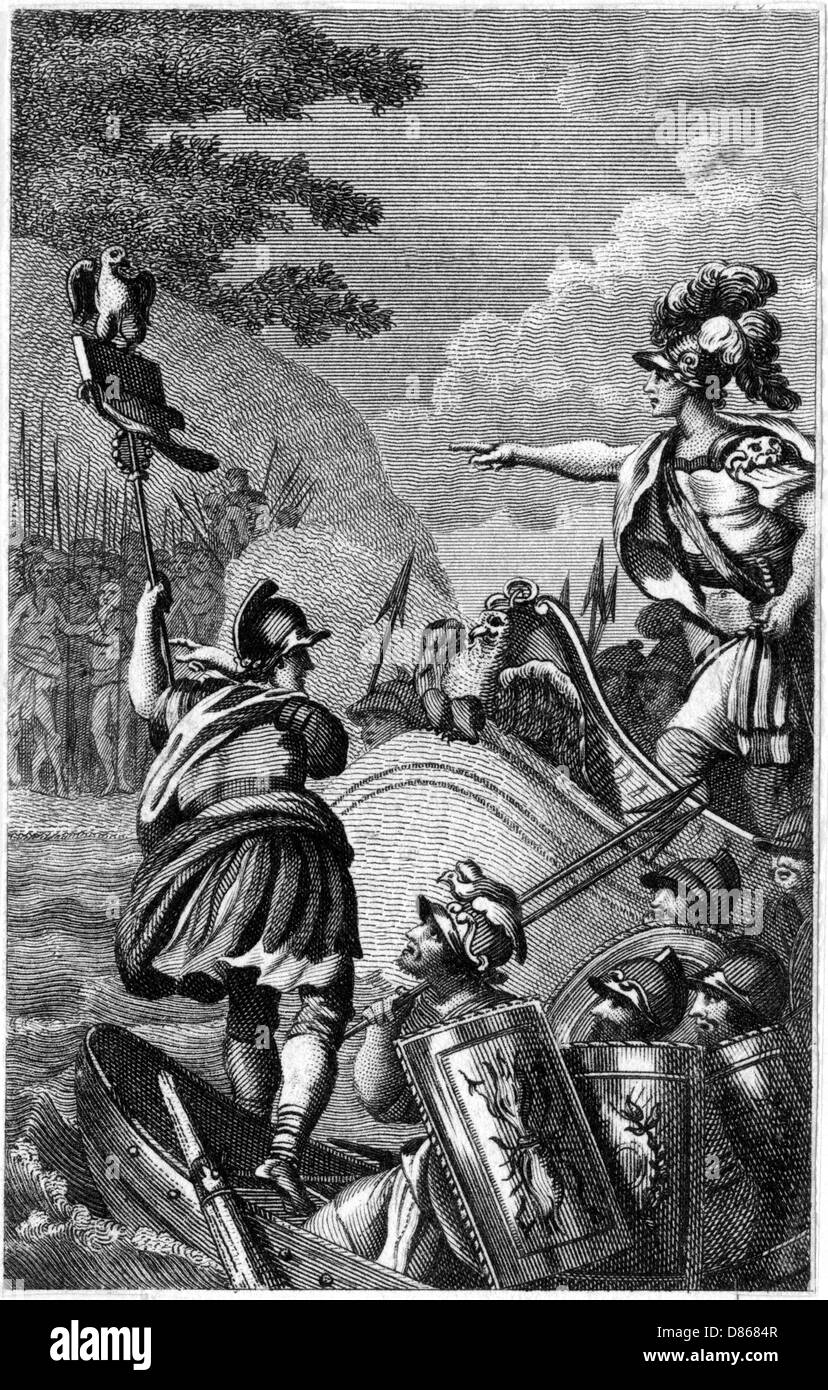 Roman Invasion Of Britain Stock Photo - Alamy