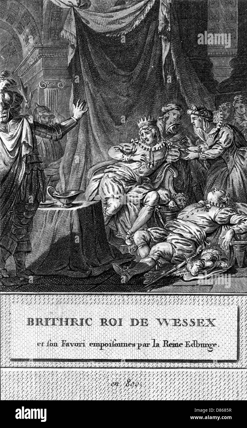 King beorhtric of wessex Black and White Stock Photos & Images - Alamy