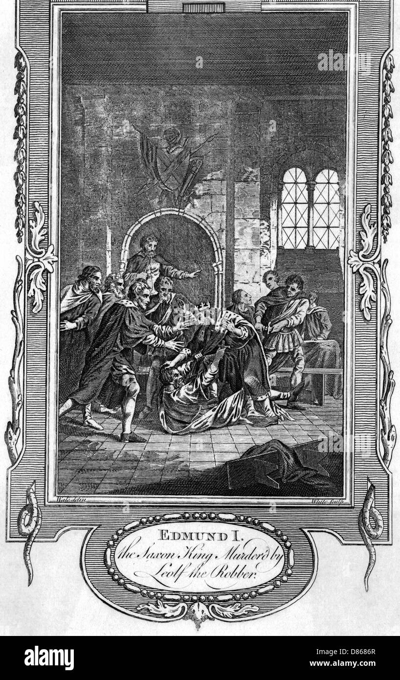 King edmund of england Black and White Stock Photos & Images - Alamy