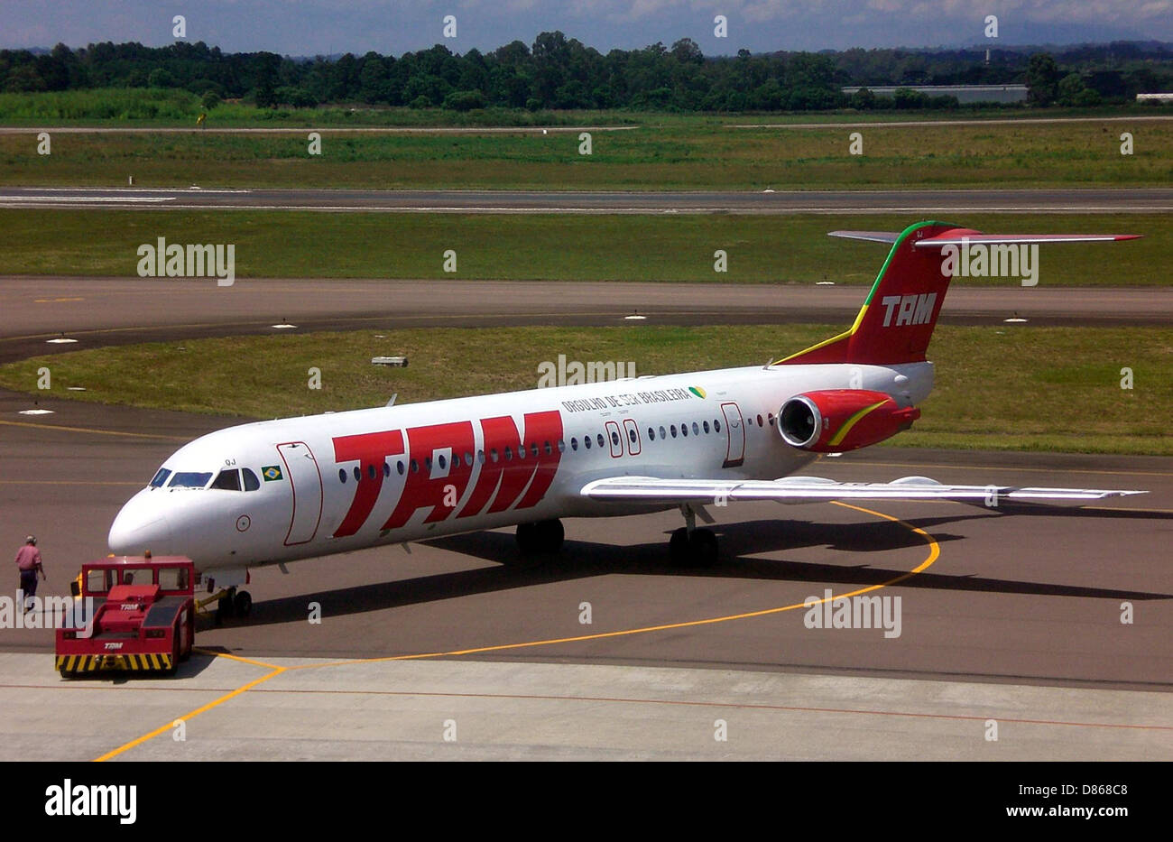 TAM F100 Curitiba Stock Photo - Alamy