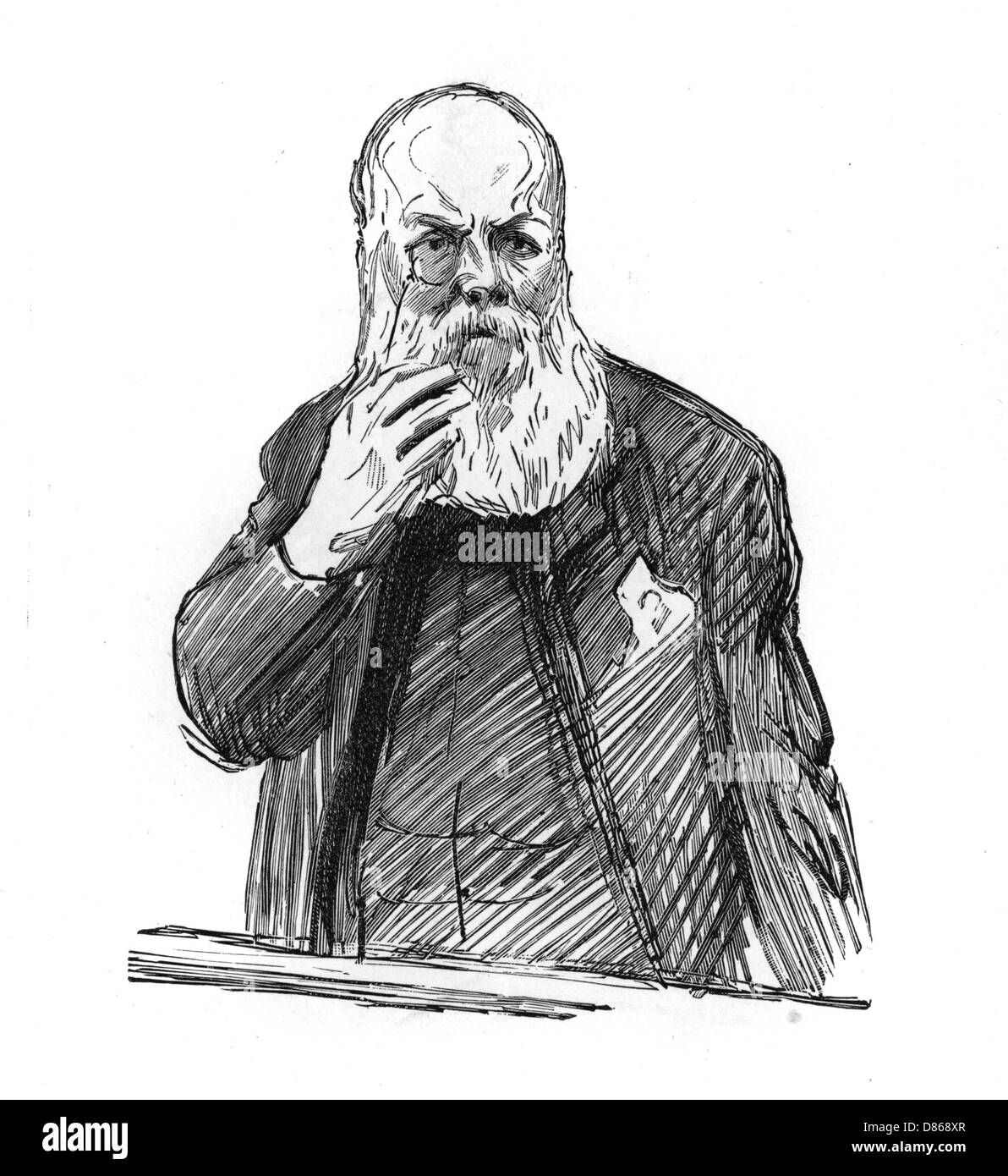 The Pigott forgery Stock Photo - Alamy