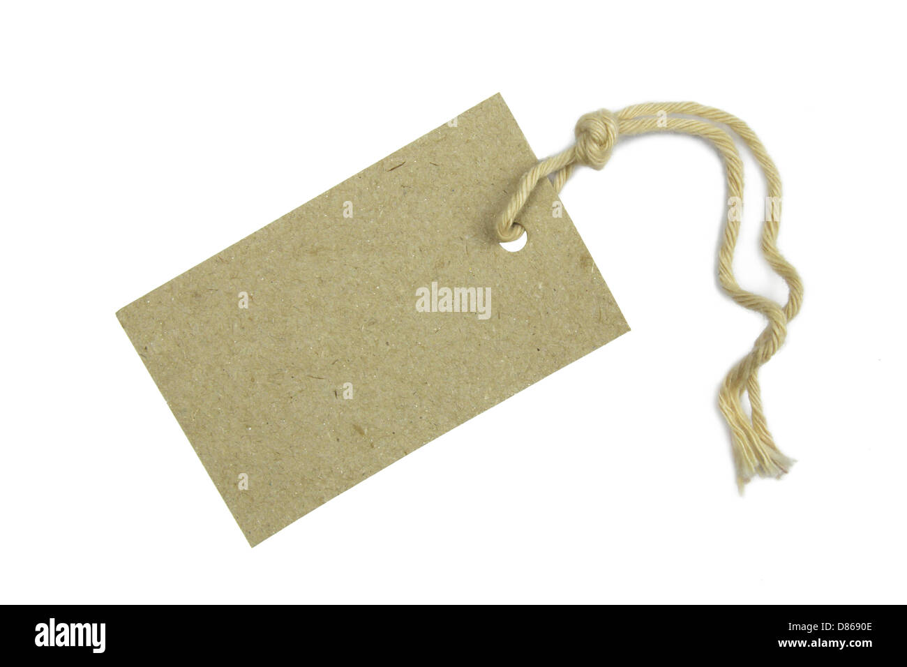 blank price label on white background Stock Photo - Alamy