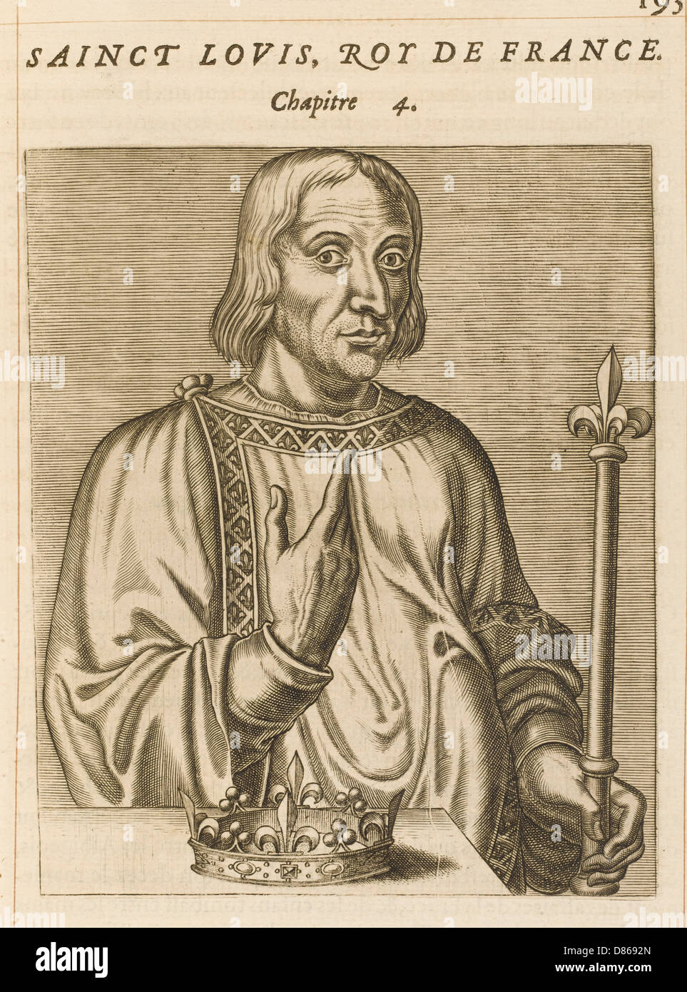 LOUIS IX, FRENCH ROYALTY Stock Photo - Alamy