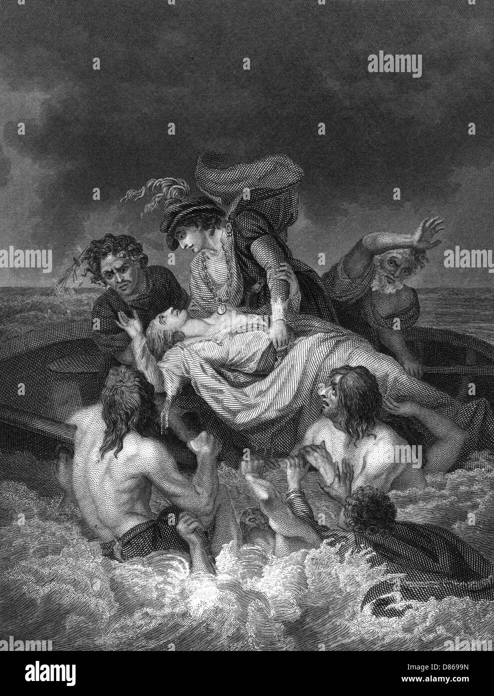 The White Ship tragedy Stock Photo - Alamy