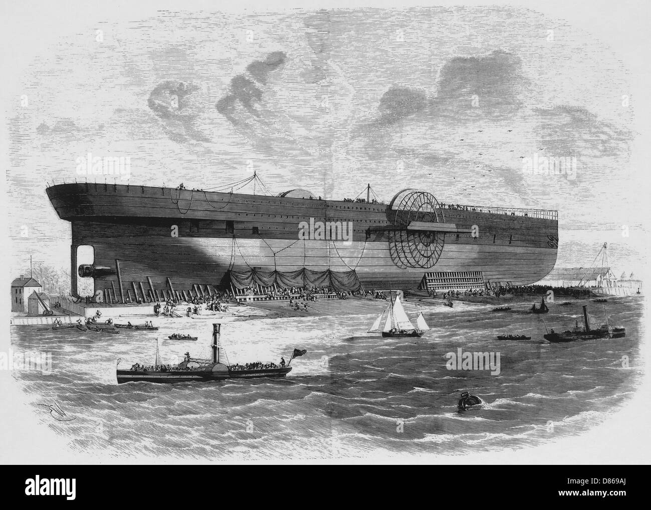 Steamship great eastern hi-res stock photography and images - Alamy