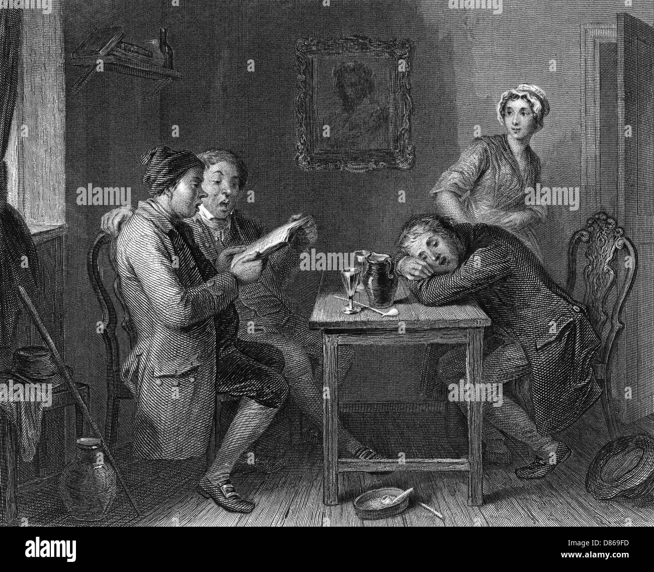 Village singing Black and White Stock Photos & Images - Alamy